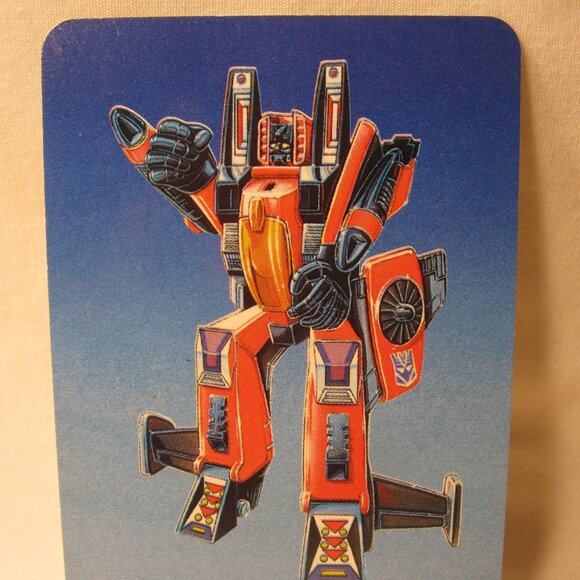 Hasbro | Toys | 985 Transformers Action Trading Card 10 Thrust Blue ...